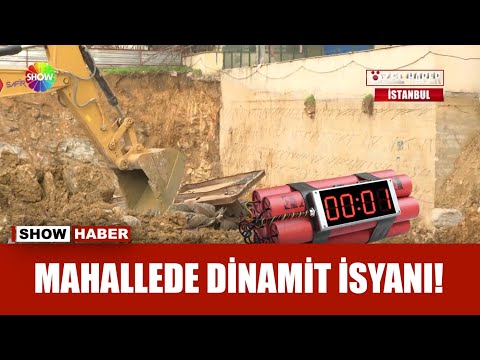 Dinamit patladı, ortalık karıştı!