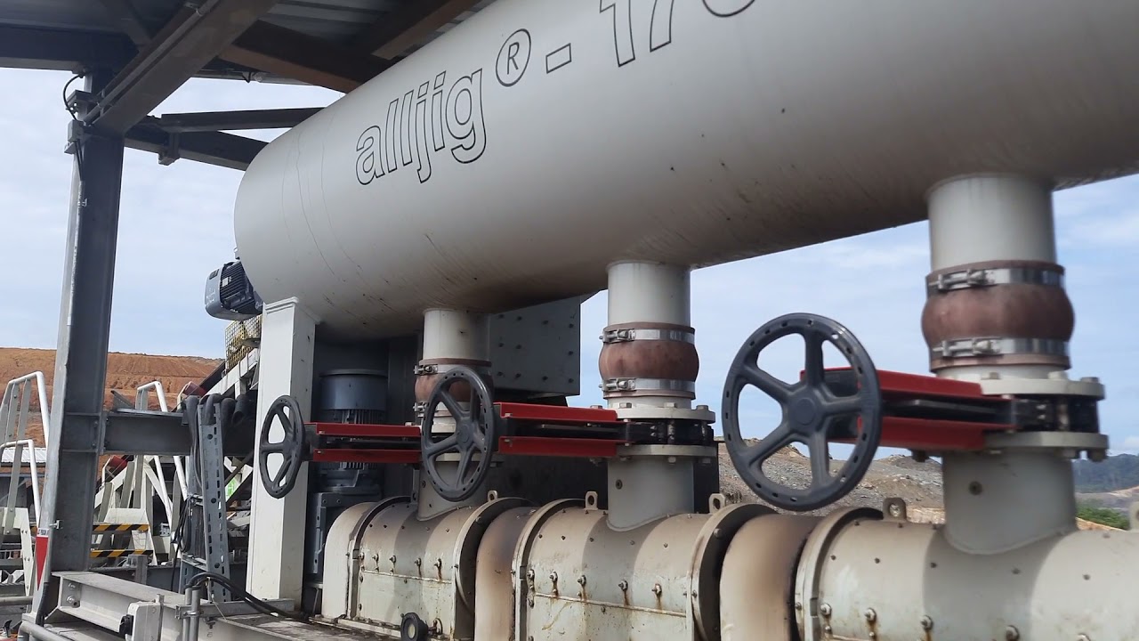 Non coking coal beneficiation through jigging - YouTube