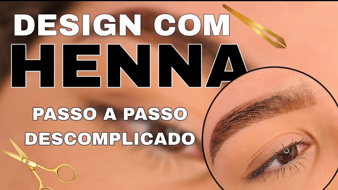 A MELHOR FORMA de Fazer um Design Personalizado com Henna - YouTube