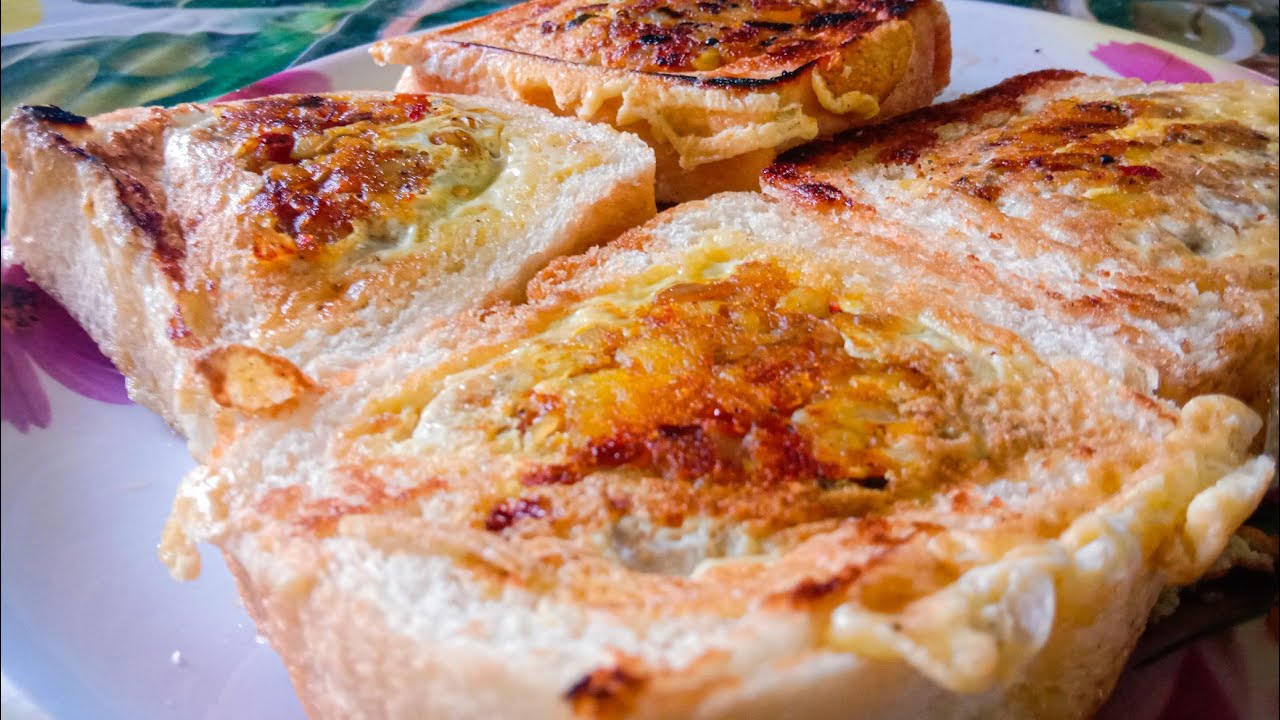 Spicy Bread omelet - YouTube