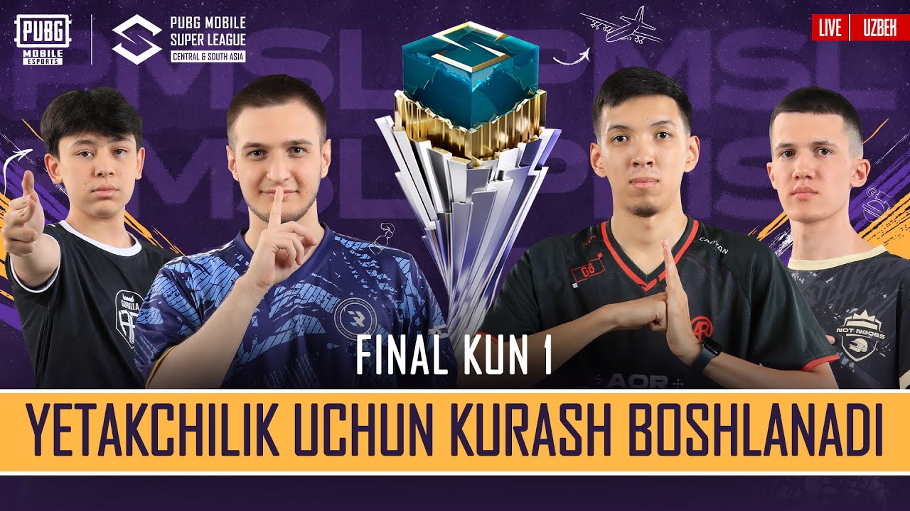 [UZ] 2024 PMSL CSA Final K1 | Kuz | Yetakchilik Uchun Kurash Boshlanadi - YouTube
