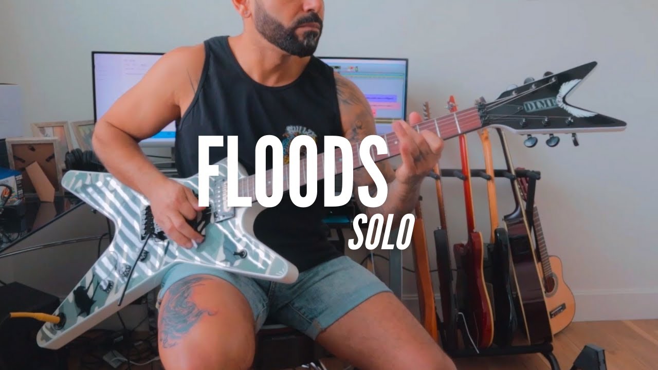 Pantera Floods Solo Cover Youtube