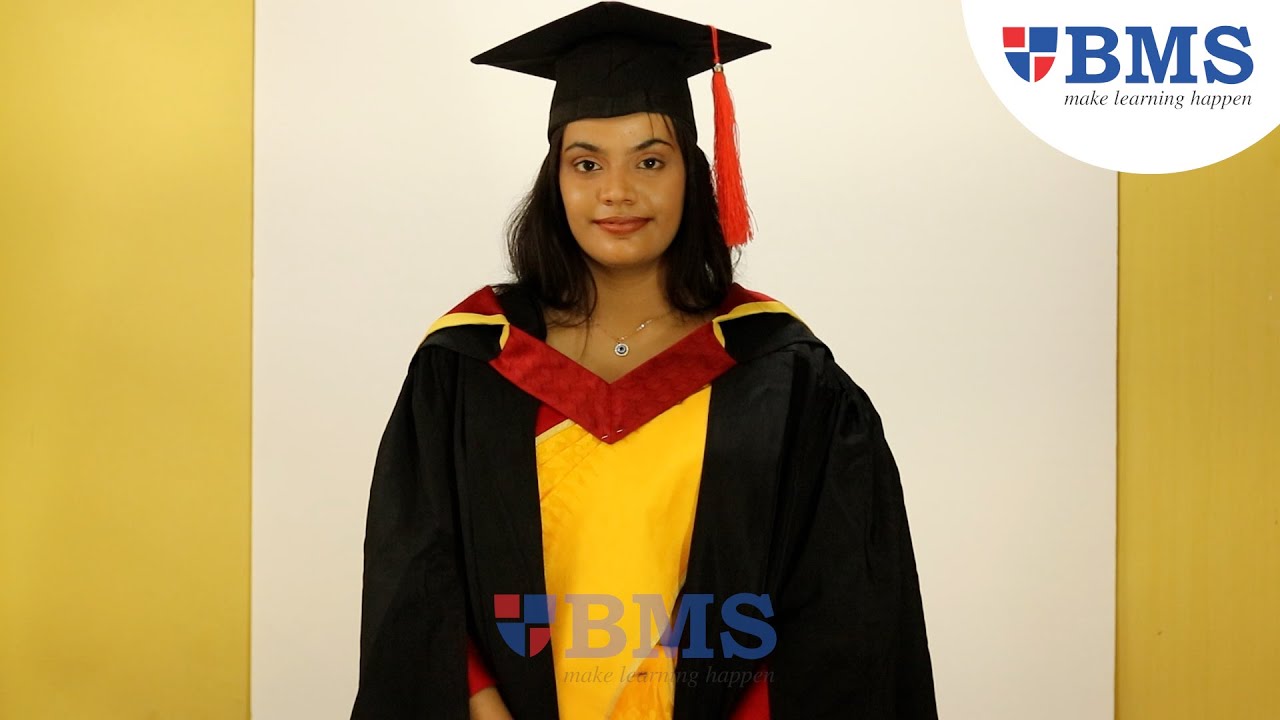 How to wear the Graduation Attire (Female) | BMS - YouTube