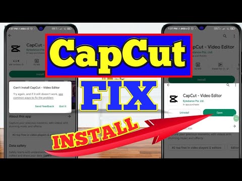 capcut install problem | capcut not working properly |capcut install problem malayalam | Capcut ...