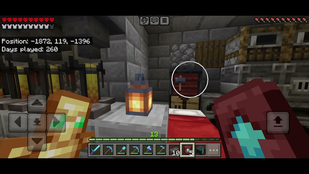 Minecraft hardcore - Enchanting the new mace and getting full netherite ...