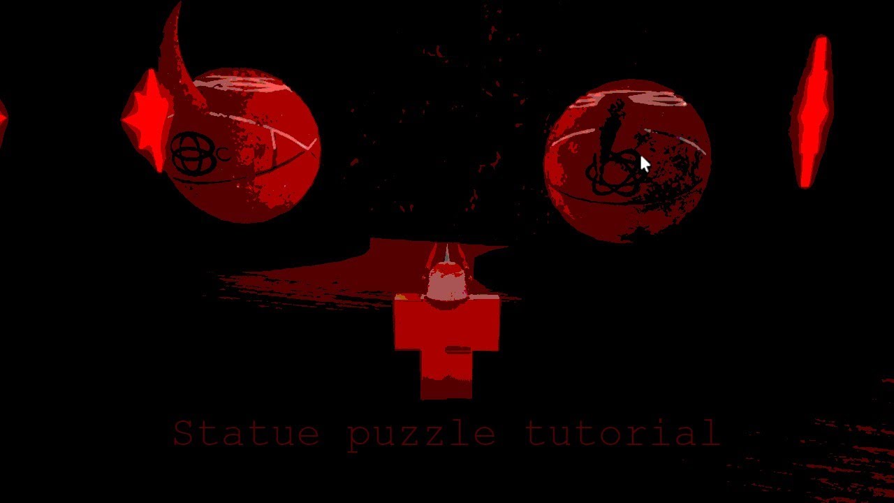 Roblox VESZTESEG v1.5 || How to do the Statue Puzzle - YouTube
