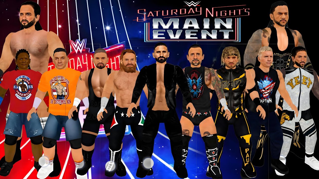 WR3D Saturday Night Main Event Texture Pack (2025) | Wrestling Empire ...