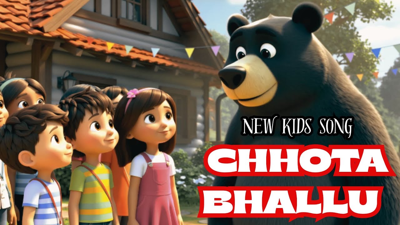 “Chhota Bhallu Funny Hindi Kids Cartoon Song Nursery Rhyme for Children ...