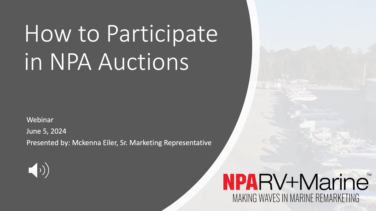 How to Participate in NPA Auctions - YouTube