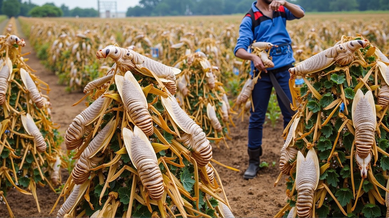 How the Chinese Raise and Consume Billions of Locusts – Locust Farming ...