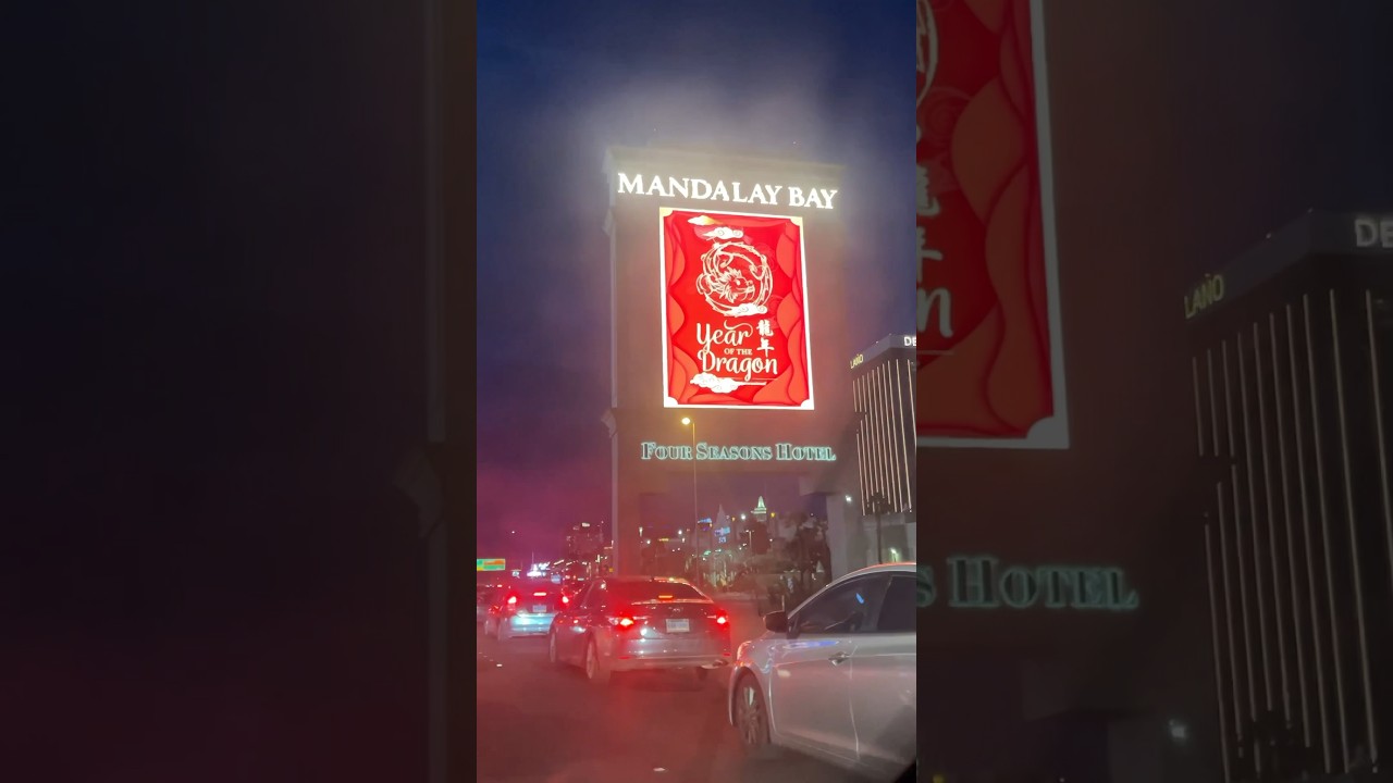 Mandalay Bay neon sign - Mandalay Bay Hotel and Casino - Las Vegas ...