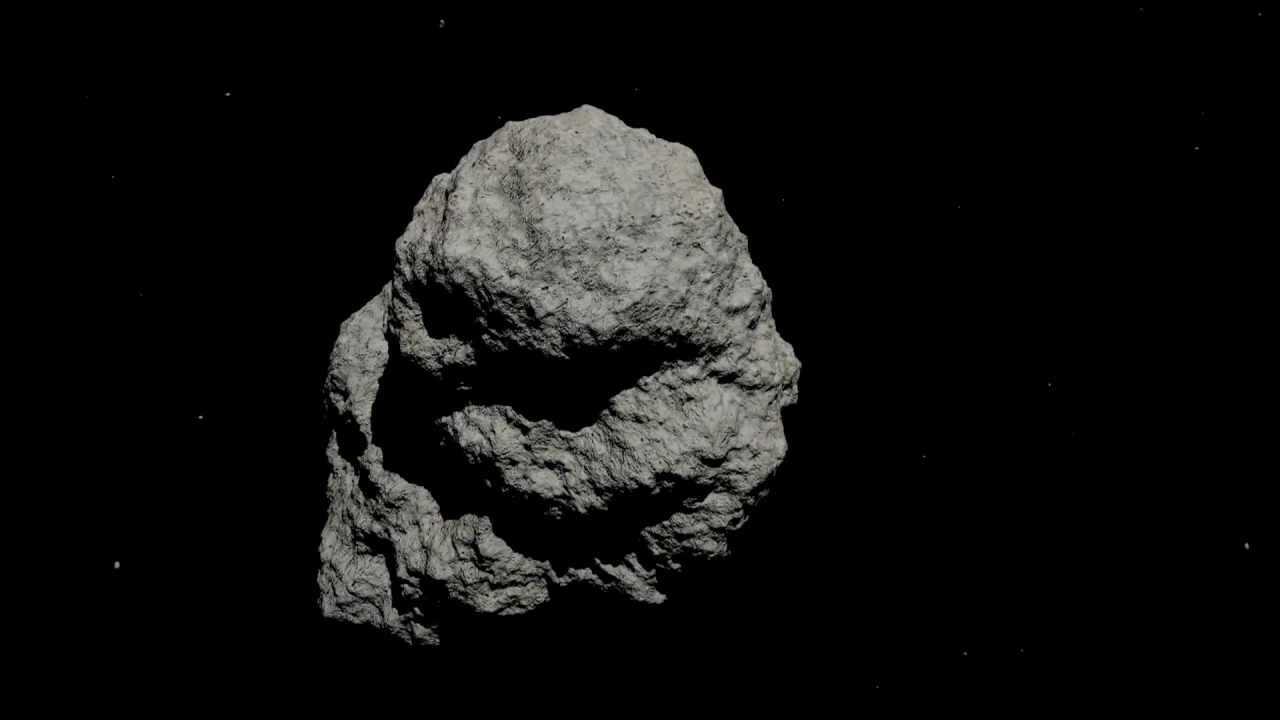 Asteroid Animation Blender 3d - YouTube