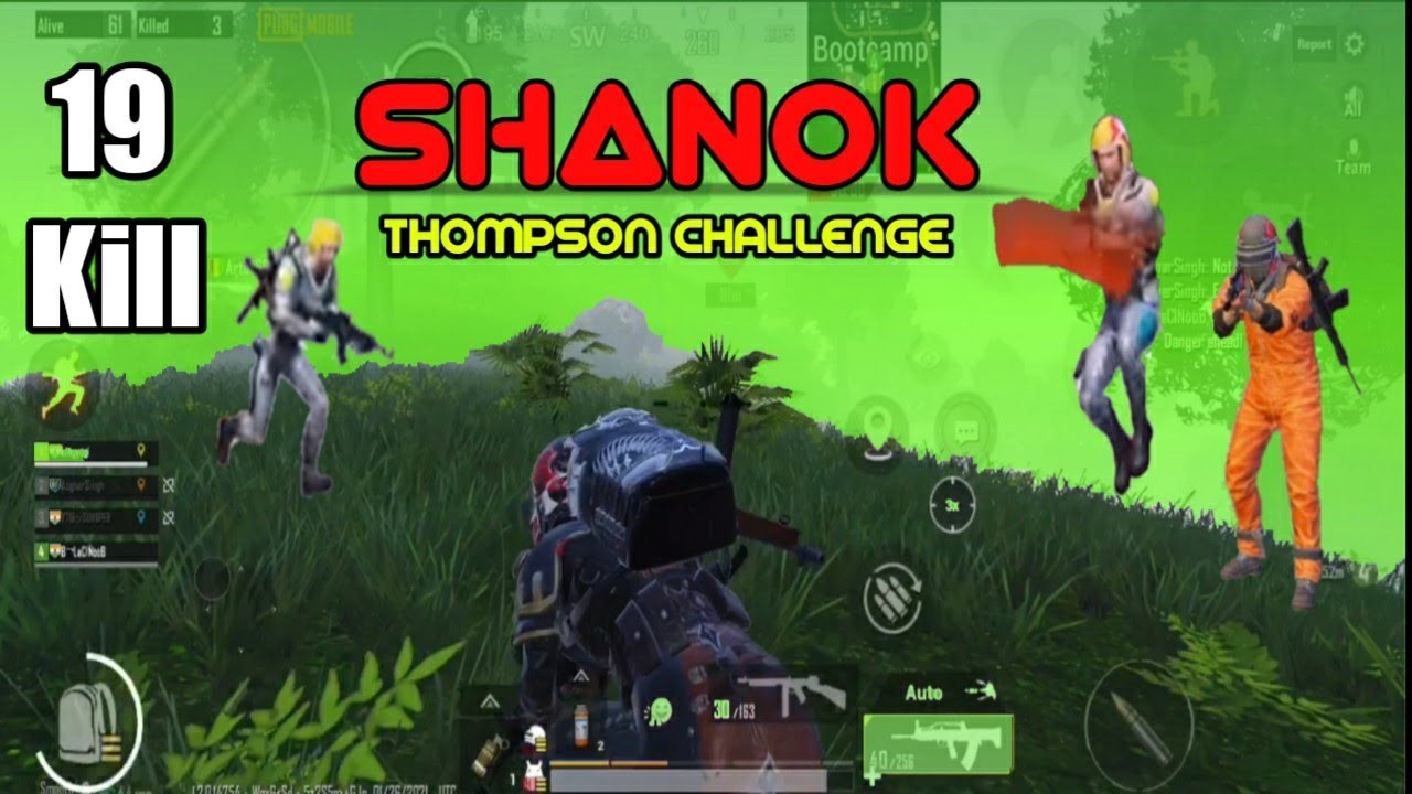 Thompson Challenge in Shanok. 19 kills total. Gameplay ||WARTOX GAMING ...