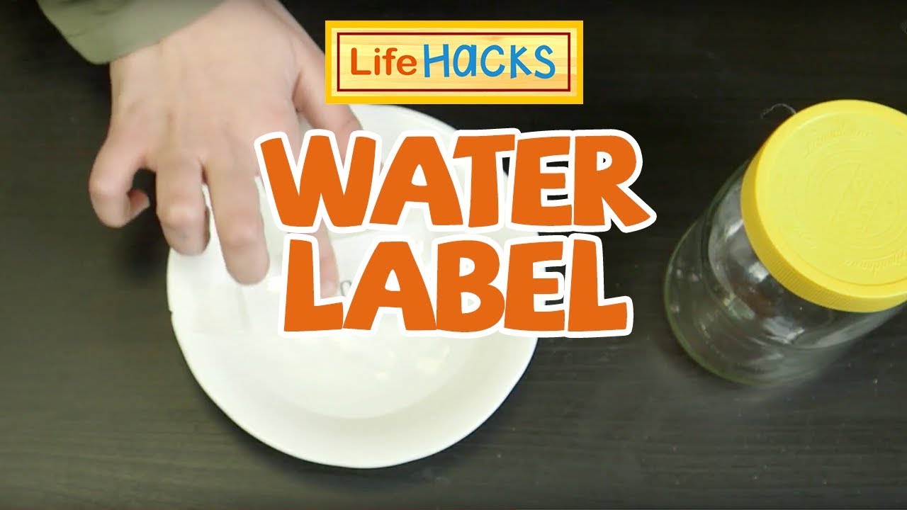 Water label- Life Hacks | CABTV - YouTube