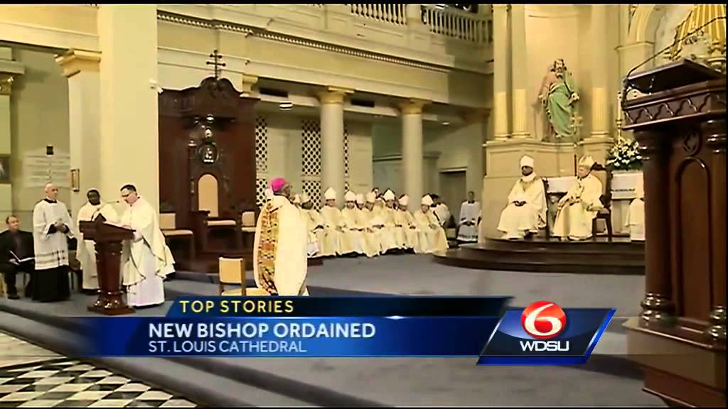 New Orleans native Fernand Cheri ordained at St. Louis Cathedral - YouTube