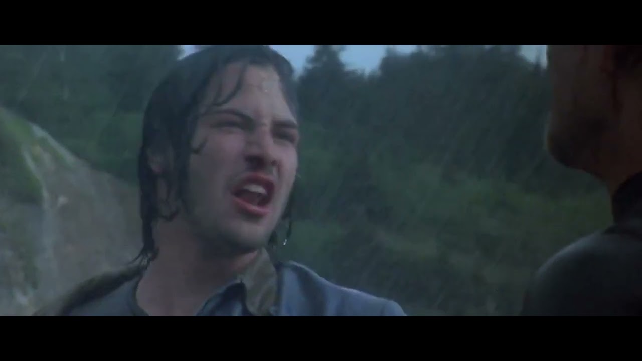 Keanu Reeves, Patrick Swayze in Point Break - Ending - short version ...