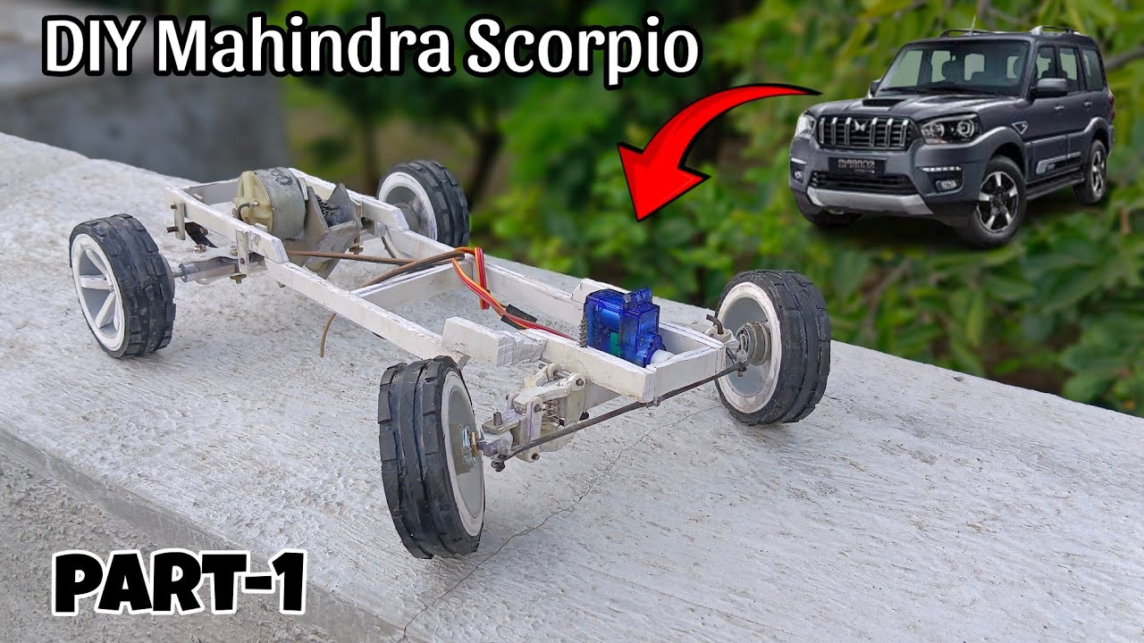 Building a Powerful PVC Chassis for My RC Scorpio S11 Scale Model #rc # ...