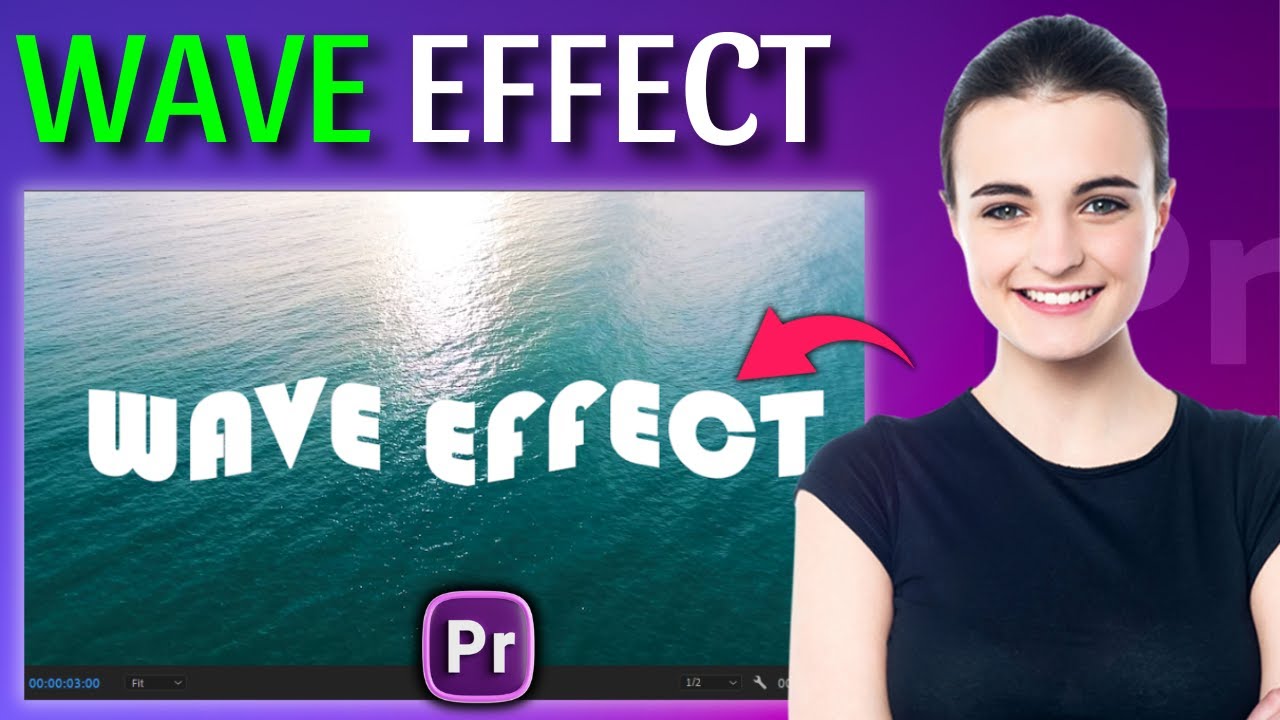 How to make a wave effect in Premiere Pro? - YouTube