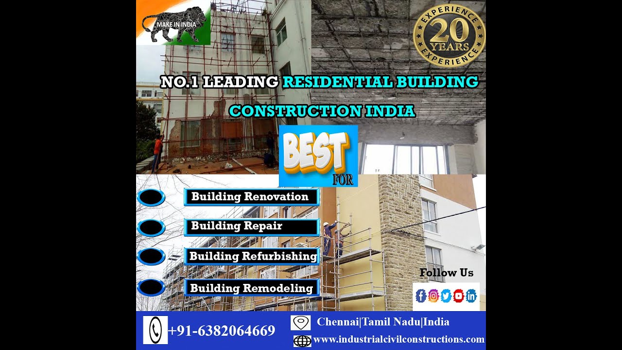 Residential Building Construction| Building Construction Contractors ...