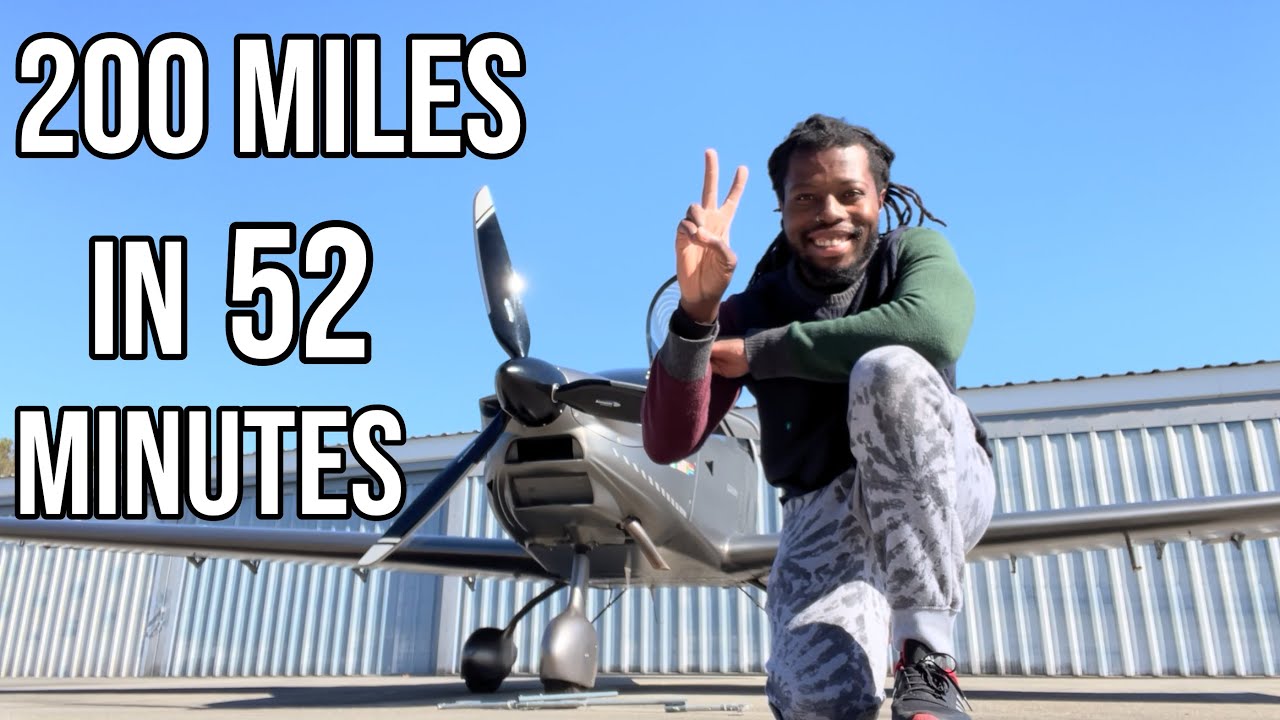 Flying 200 Miles In 52 Minutes - YouTube