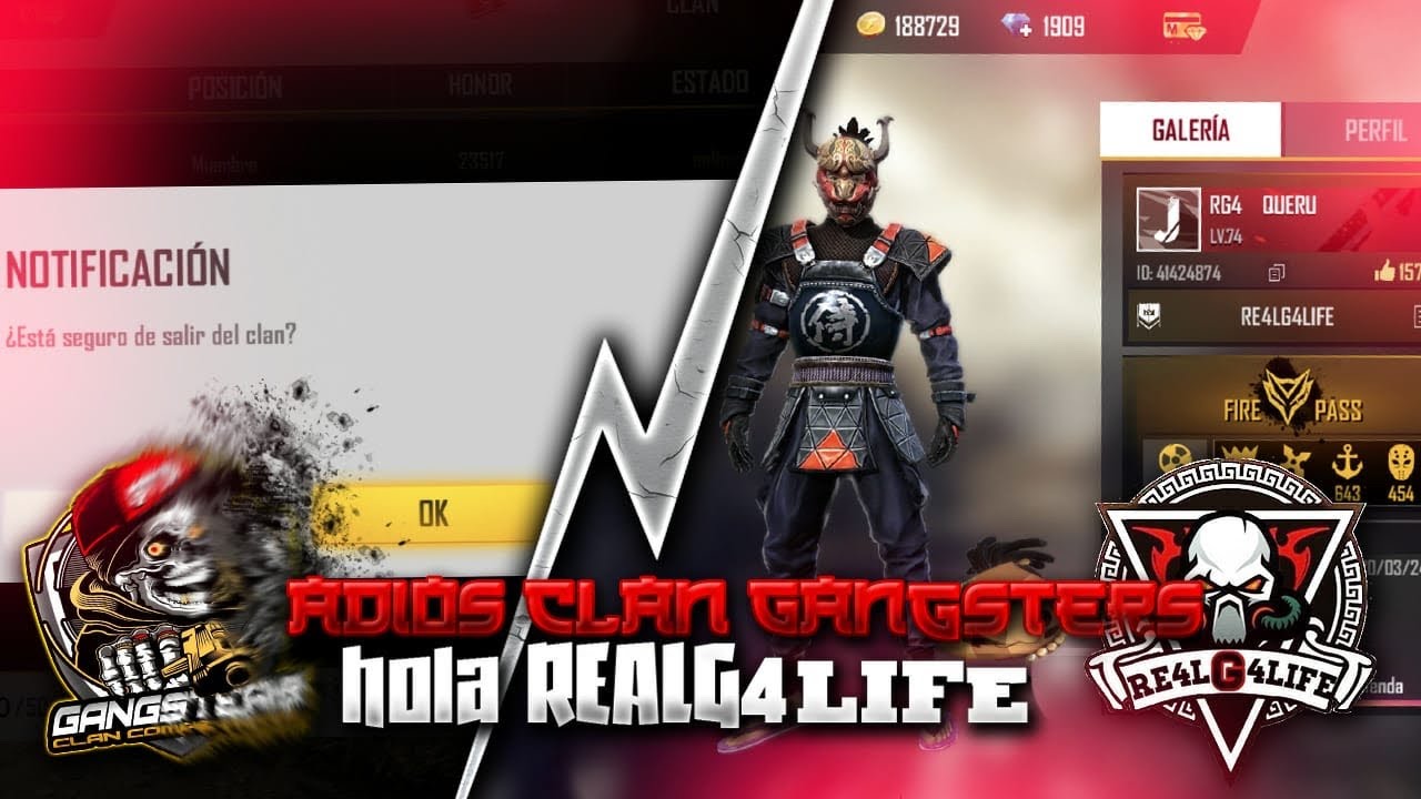 ADIÓS CLAN GÁNGSTERS// HOLA RE4LG4LIFE - BROMA PESADA A MIEMBROS DEL ...