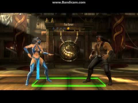 Mortal Kombat 9 Fatality Kitana Xbox 360 Youtube