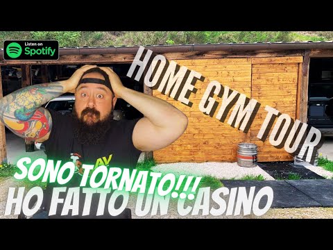 SONO TORNATO | HO FATTO UN CASINO | HOME GYM TOUR