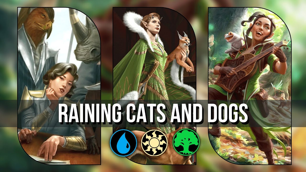 Cat and dog tokens everywhere! | BANT TOKENS | Ranked standard MTG ...