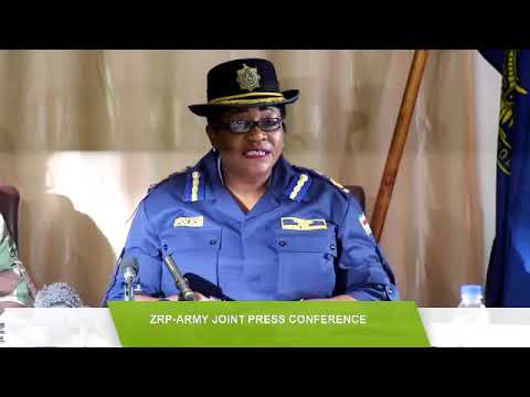 ZRP-ARMY JOINT PRESS CONFERENCE - YouTube