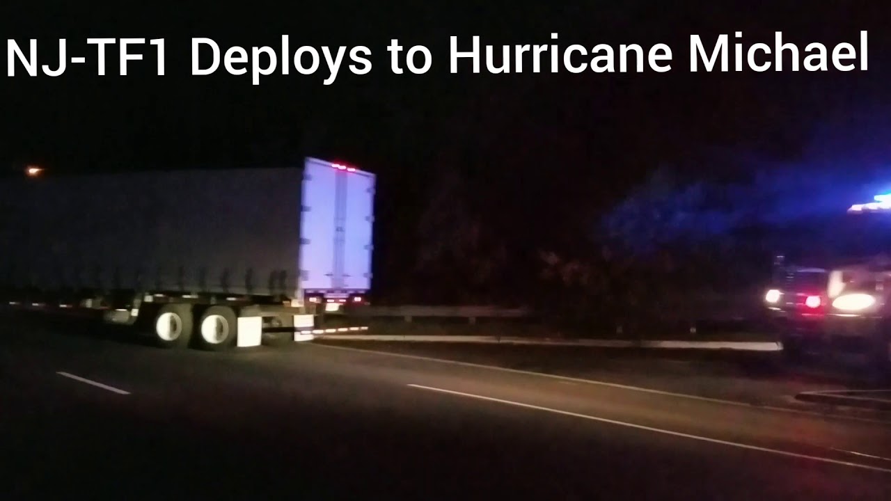 NJ-TF1 Deploys to Hurricane Michael - YouTube