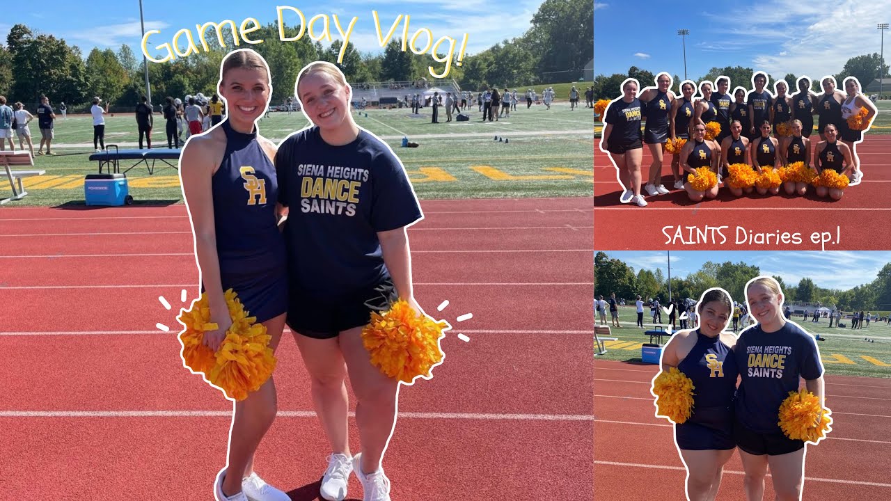 My FIRST & LAST Game Day Vlog as a Dancer! | SAINTS Diary ep.1 - YouTube