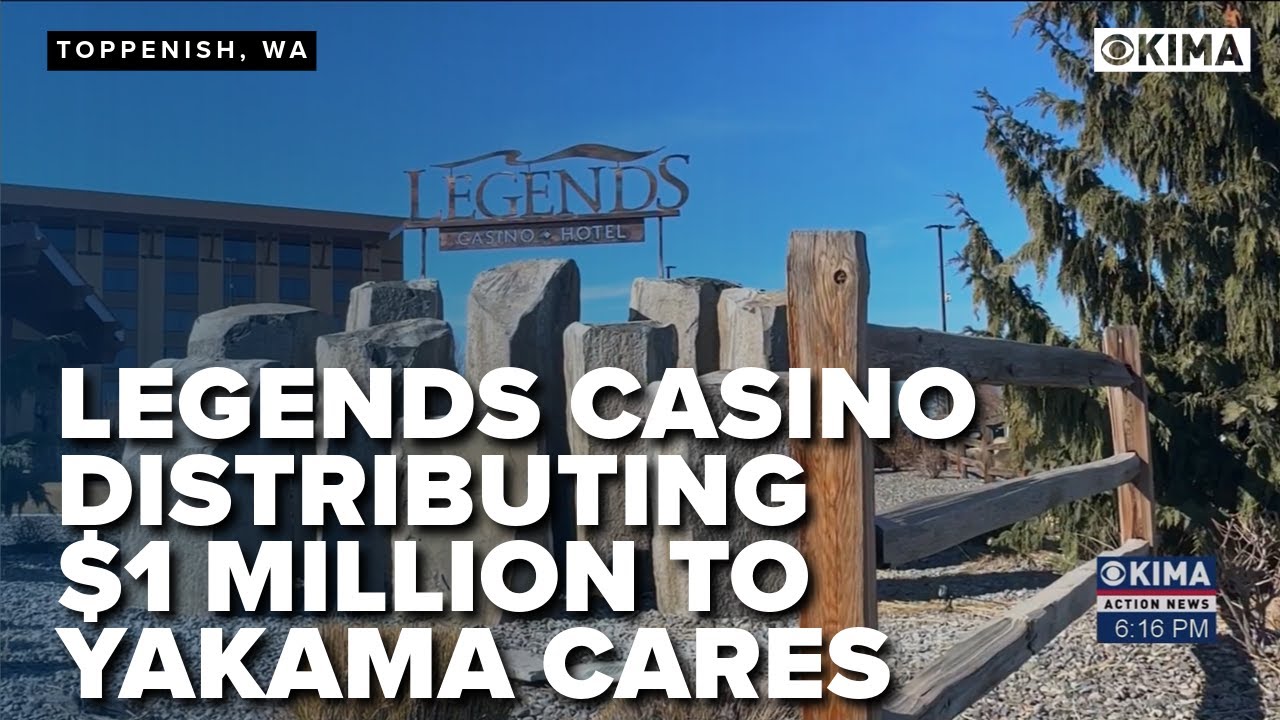 Legends Casino Distributing $1 Million to Yakama Cares - YouTube