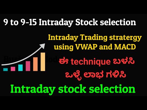 Intraday Stock selection|select intraday stocks at 9 to 9-15|Indicators ...