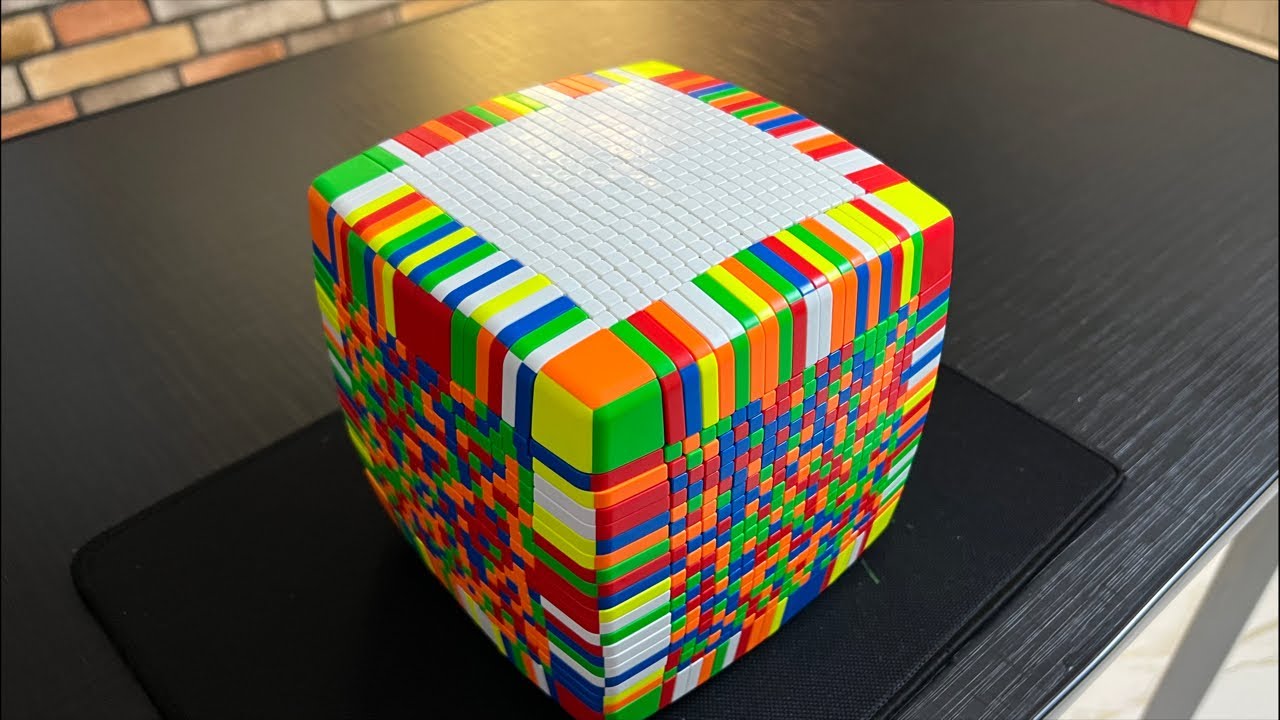 Solving 21x21 Rubik’s Cube “Part 3” - YouTube