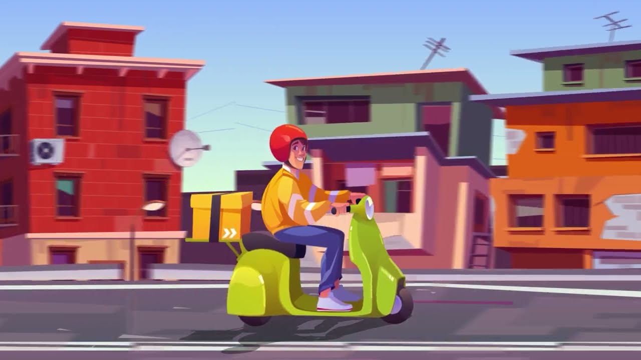 Fresh Delivery App Animation Clients Video Promotional - YouTube