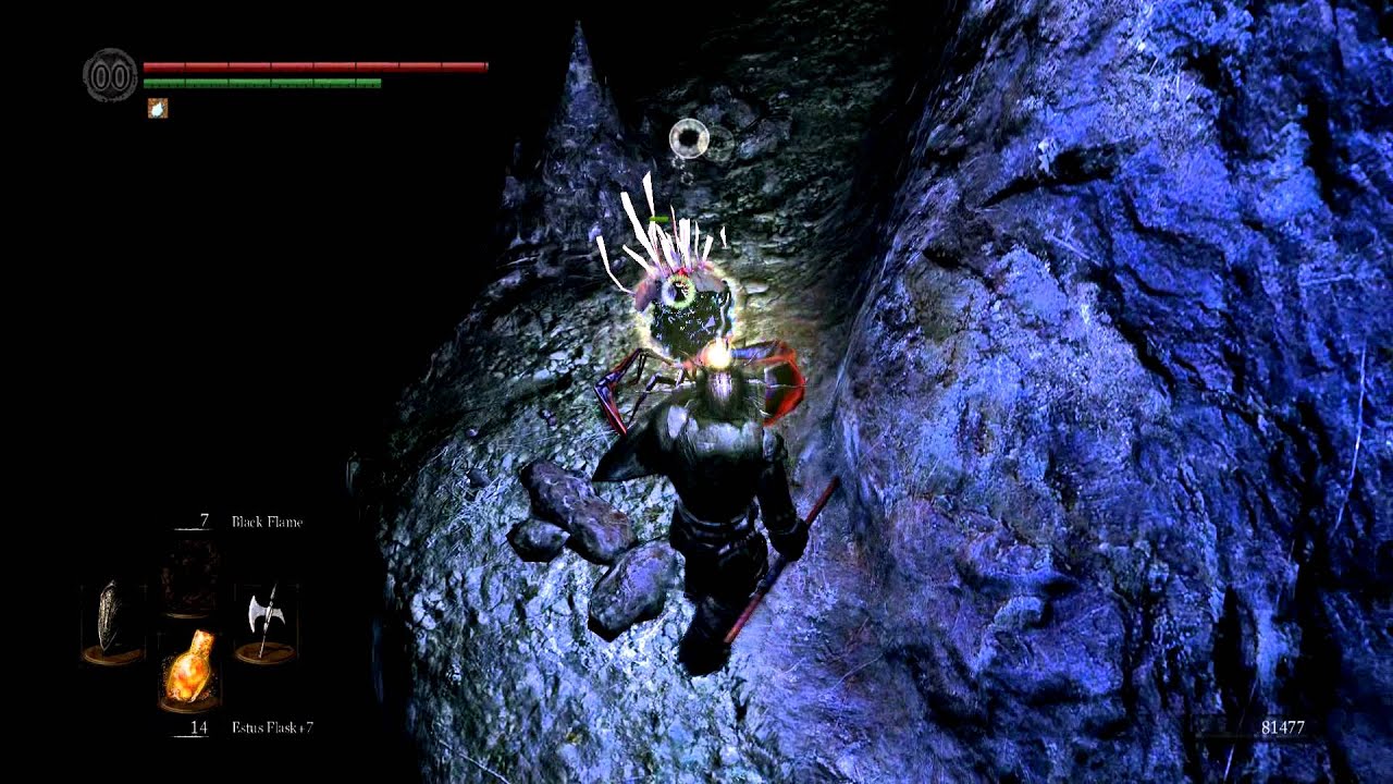 Dark Souls - Evil Vagrant in DLC - YouTube