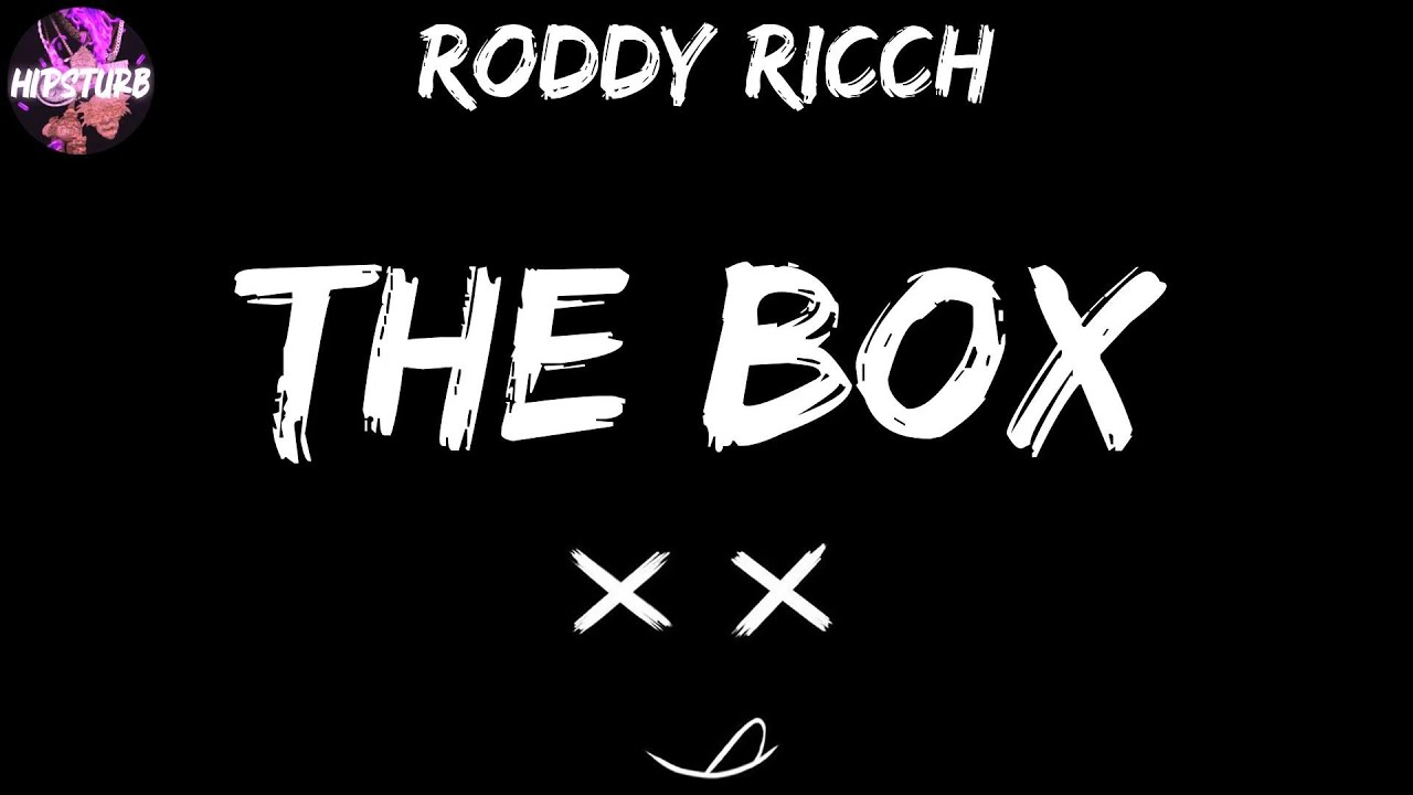 Roddy Ricch - The Box (Lyric Video) 😈 - YouTube