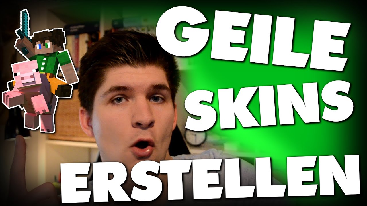 Minecraft Skin für dein Thumbnail erstellen! | Skin Tutorial - So mach ...