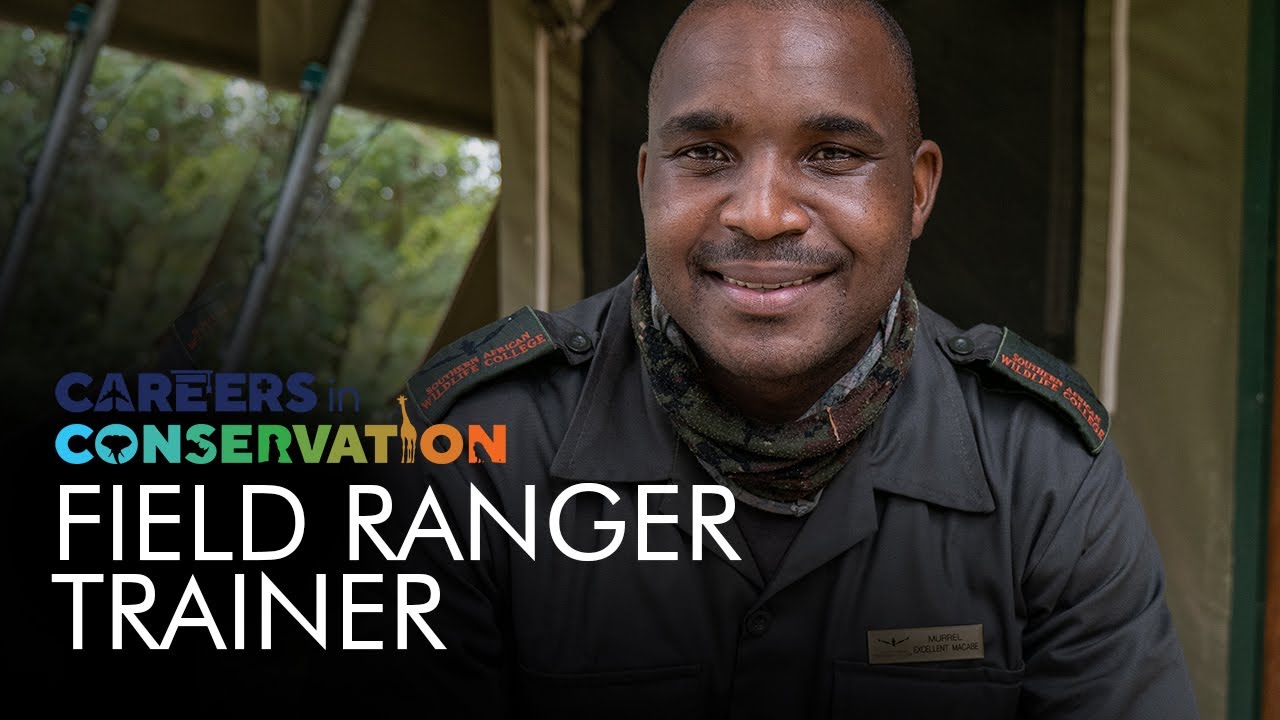 Careers in Conservation | Excelent Macabe | Field Ranger Trainer - YouTube