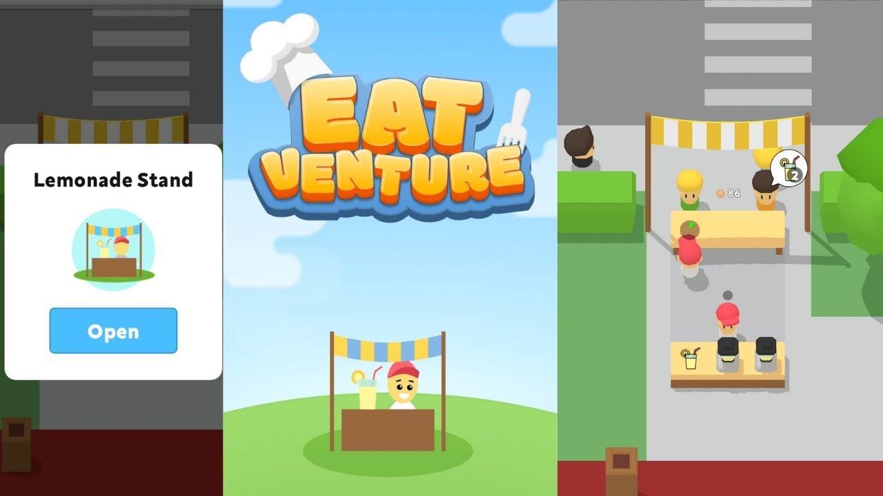Eatventure - San Francisco: Lemonade Stand Lvl - YouTube