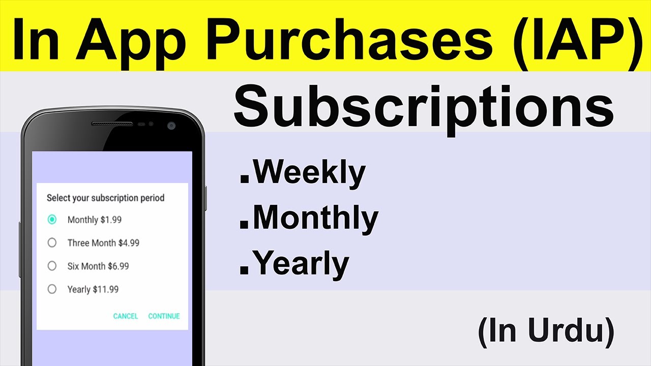 In-App Purchase (IAP) for limited time period on Play Store / make ...