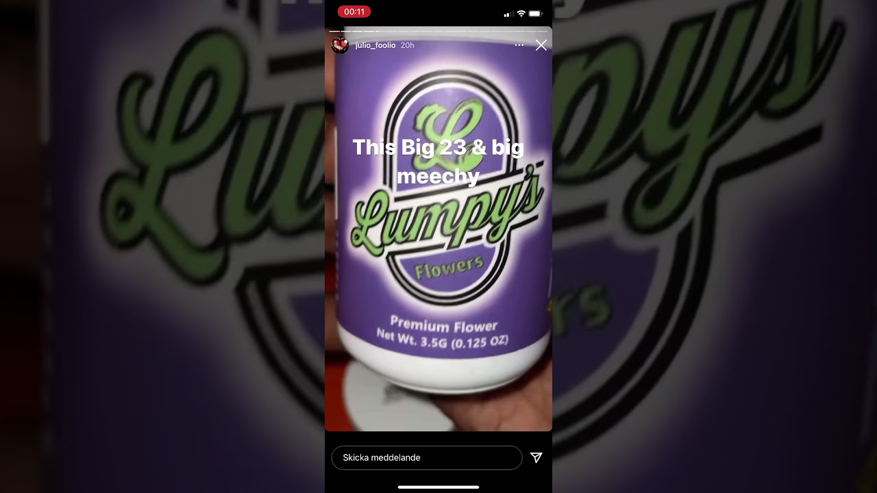 Foolio smoking 23 and Meechy on insta - YouTube