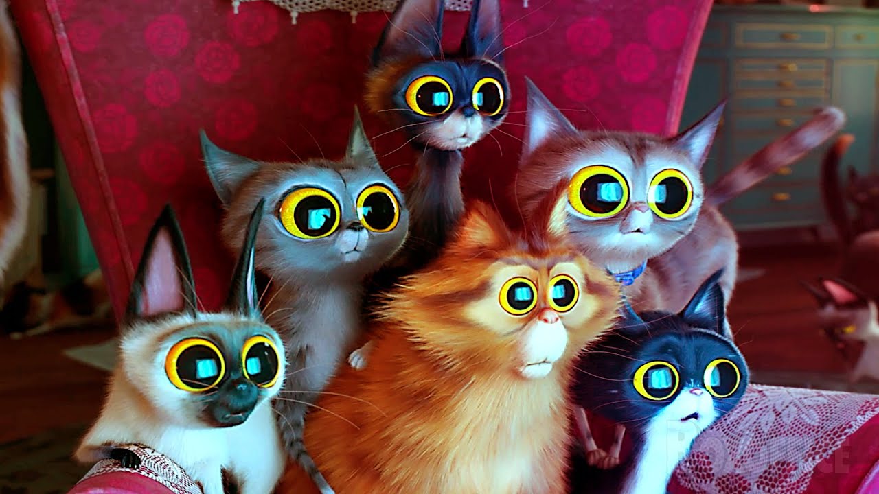 Dog vs Crazy Cats Army | The Secret Life of Pets 2 | CLIP - YouTube