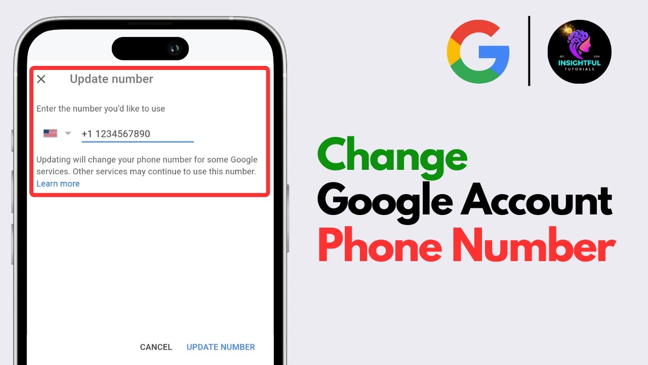 How To Change Google Account Phone Number (2025) | Change Gmail Phone ...