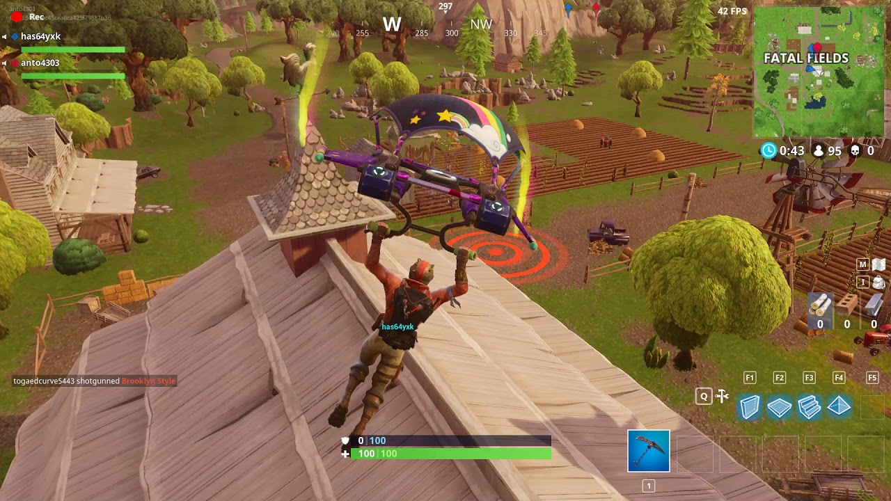 Fortnite (Battle royale) gameplay - YouTube