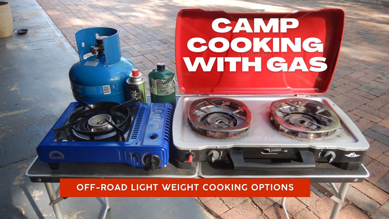 Off-road Gas cooking options for campers - YouTube