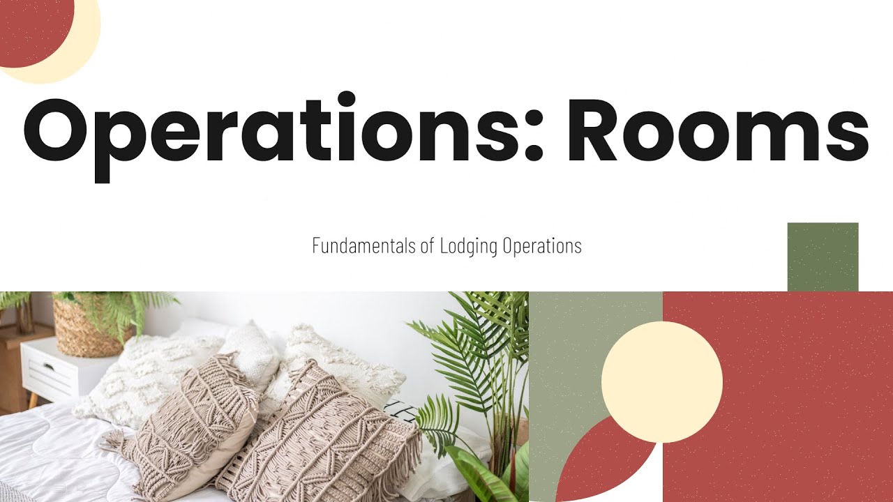 Hotel Operations: Rooms - YouTube
