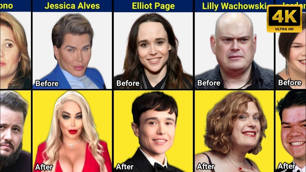 30 Celebrities Who Underwent Gender Transition - Before and After | NS7 ...