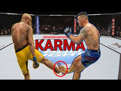 Chris Weidman and Anderson Silva BREAK their legs SIMULTANEOUSLY | MMA GOATS