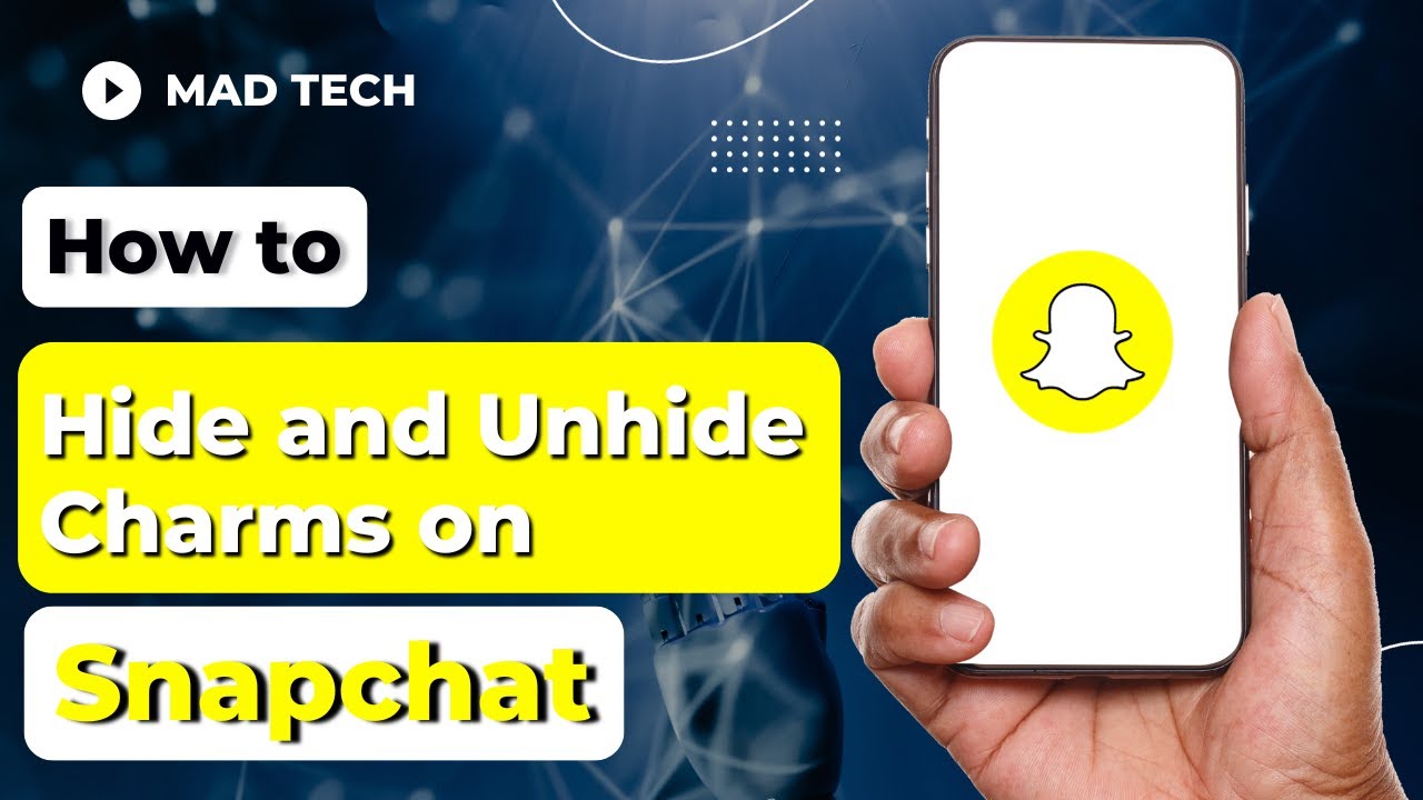 How To Hide and Unhide Snapchat Charms | Snapchat Charms Privacy ...